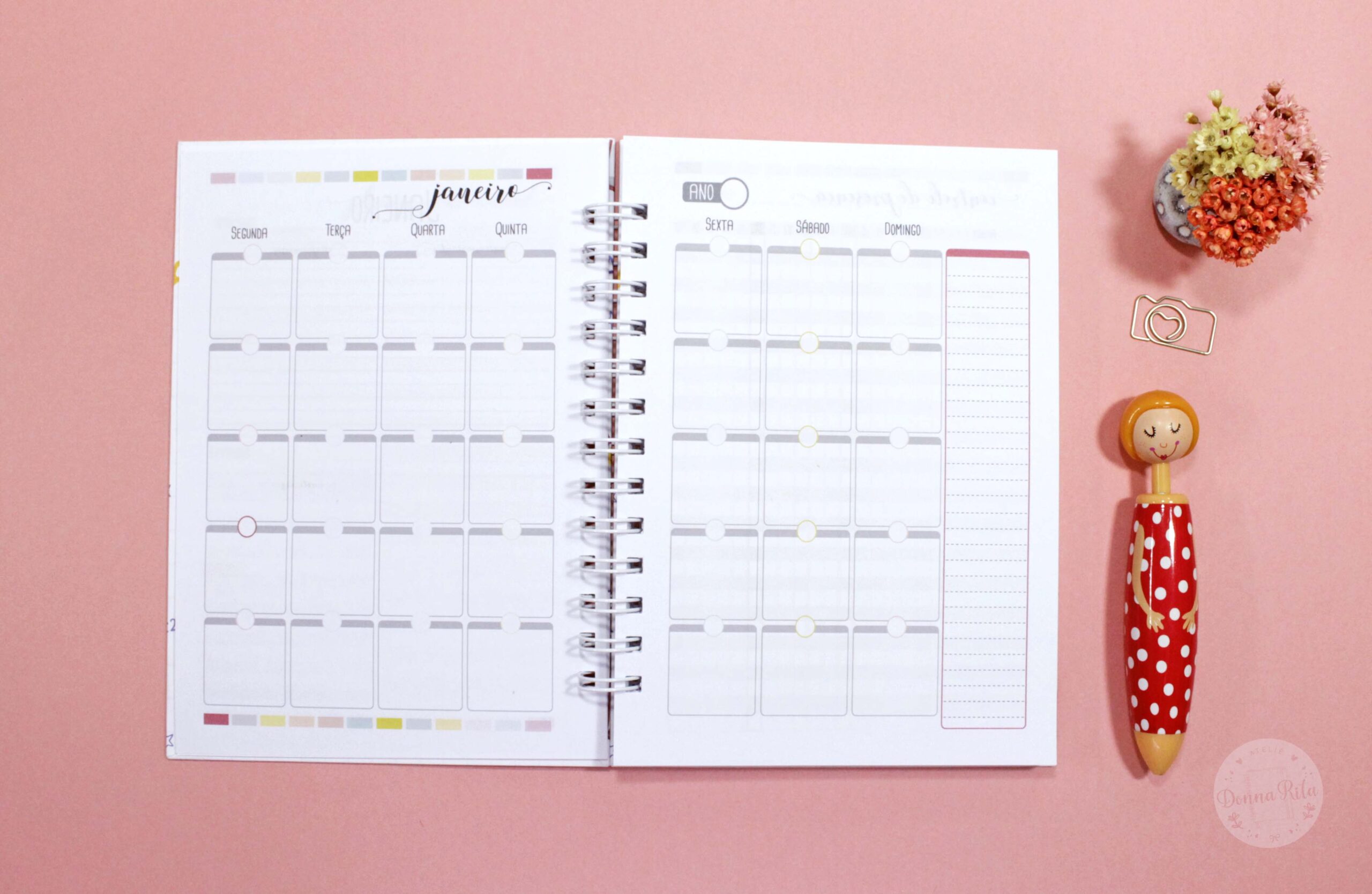 Planner da Professora | Loja Donna Rita