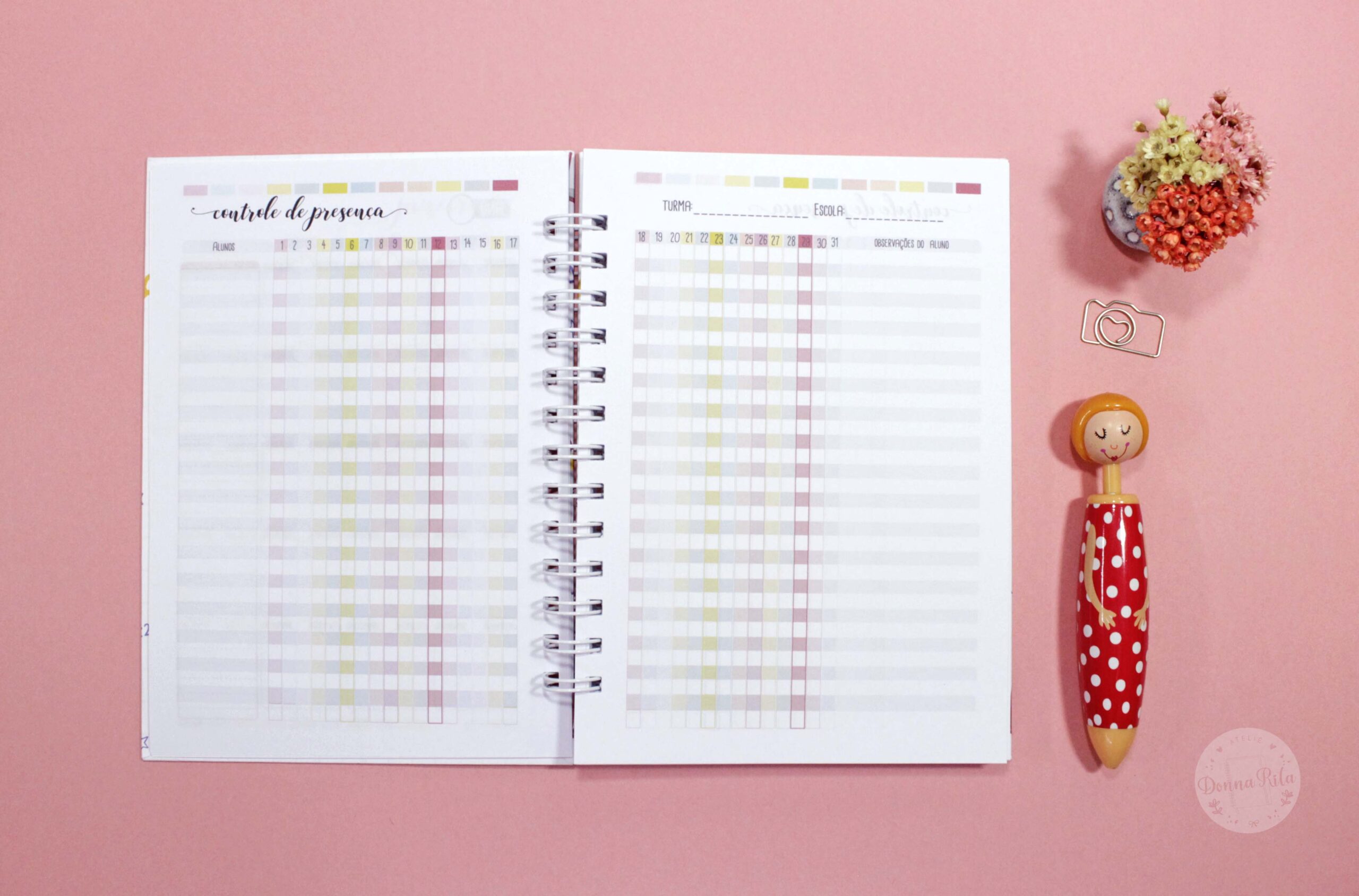 Planner da Professora | Loja Donna Rita