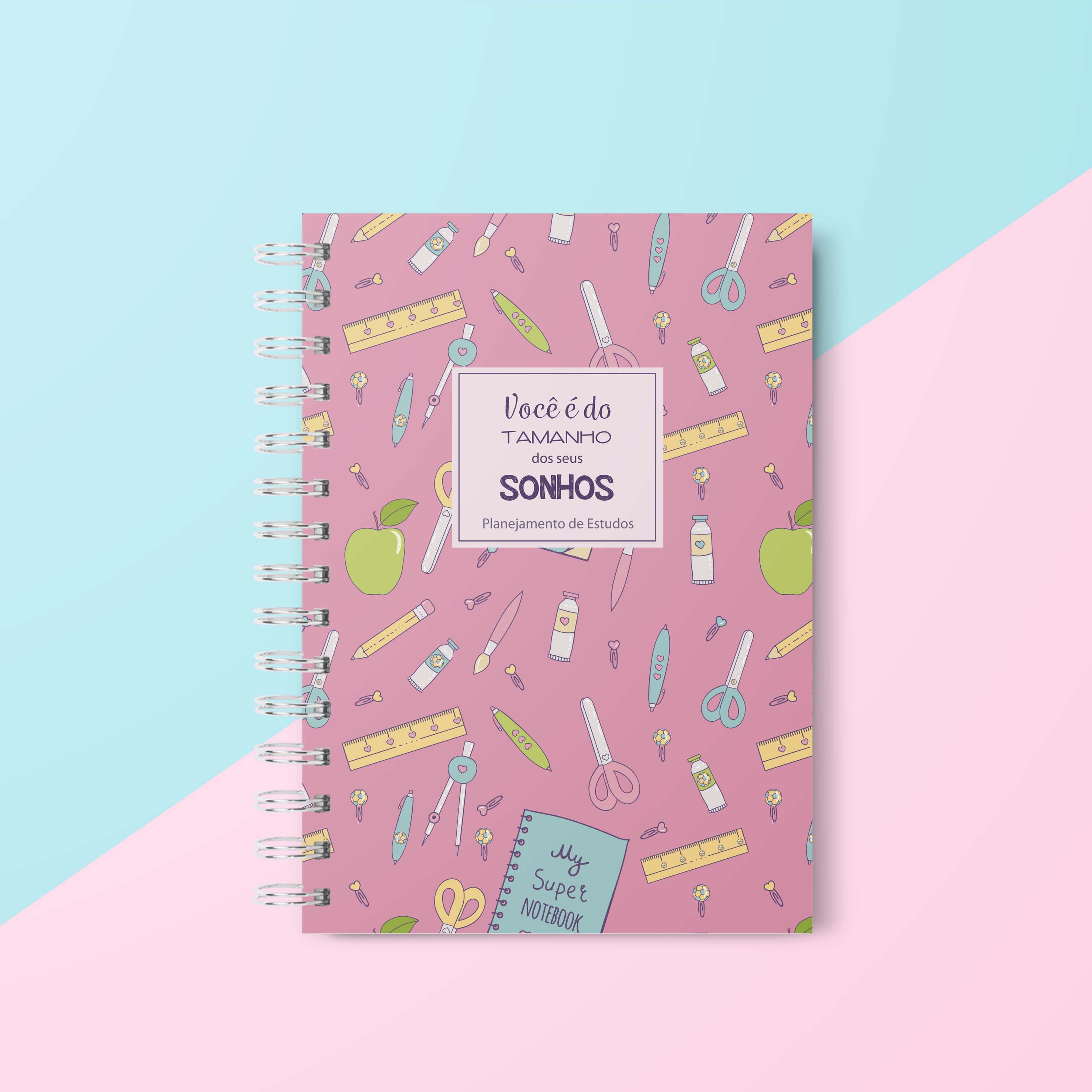 Planner de Estudos | Loja Donna Rita