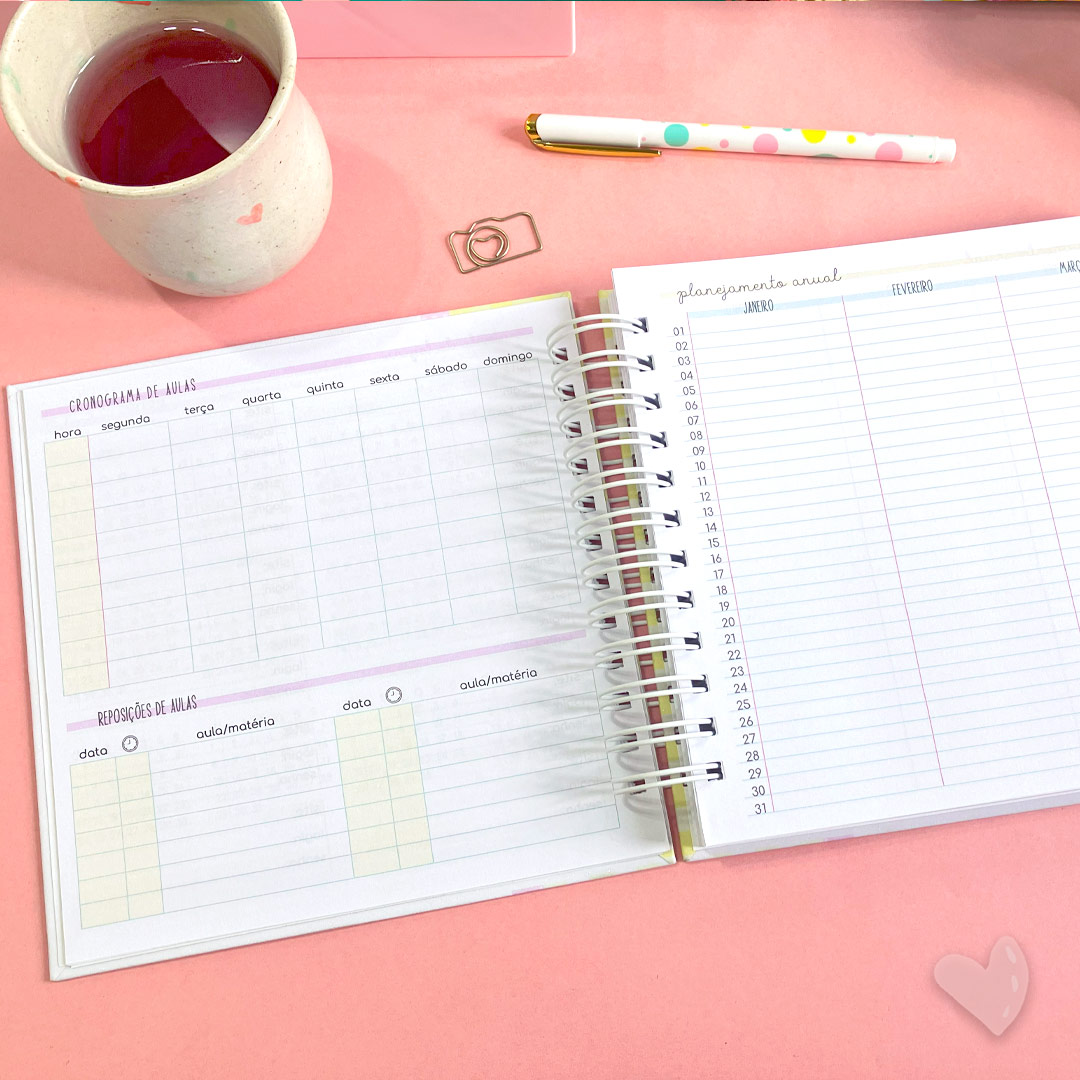 Planner de Estudos | Loja Donna Rita