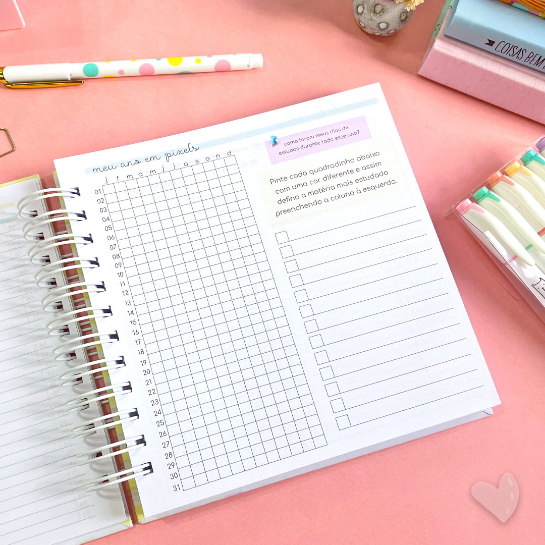 Planner de Estudos | Loja Donna Rita